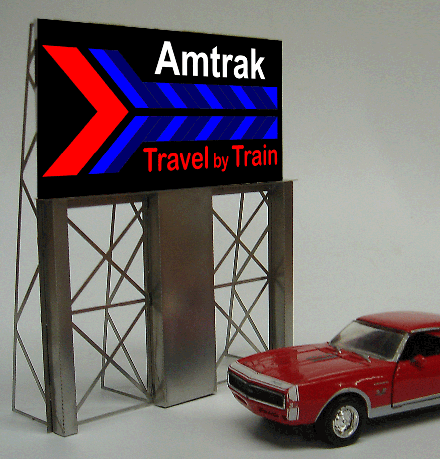 Amtrak Billboard – Miller Engineering