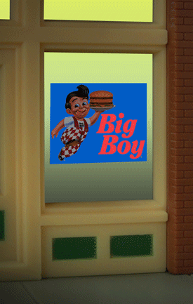 Big Boy window sign – Miller Engineering